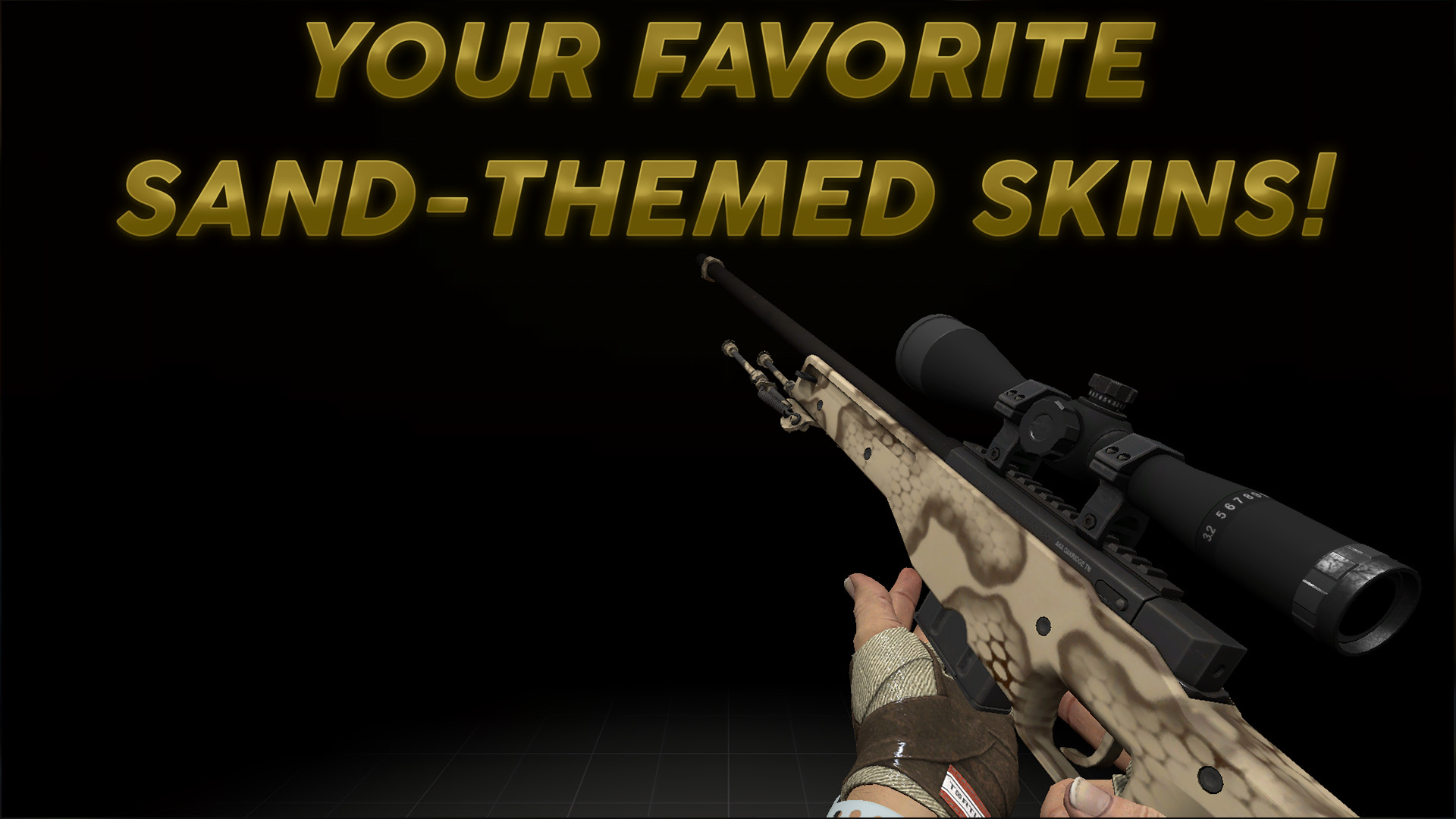 [CS:GO Mod] Sand-Themed Loadout Mod for Counter-Strike: Source | CS:S Mods