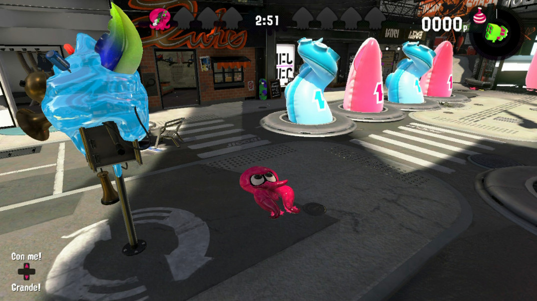 Tentacles and TarTar invades Inkopolis Square [Splatoon 2] [Mods]