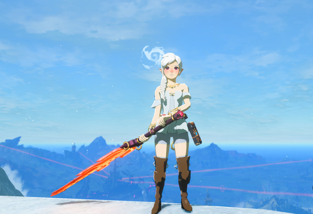 Linkle Customized Hair and Eye Colors Merged Mods Mod for The Legend of ...