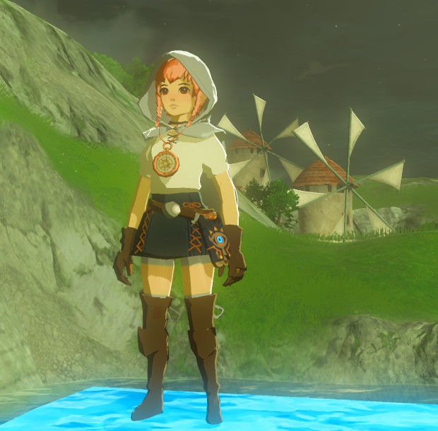 Linkle Customized Hair and Eye Colors Merged Mods Mod for The Legend of ...
