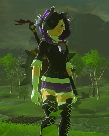 Linkle Customized Hair and Eye Colors Merged Mods Mod for The Legend of ...