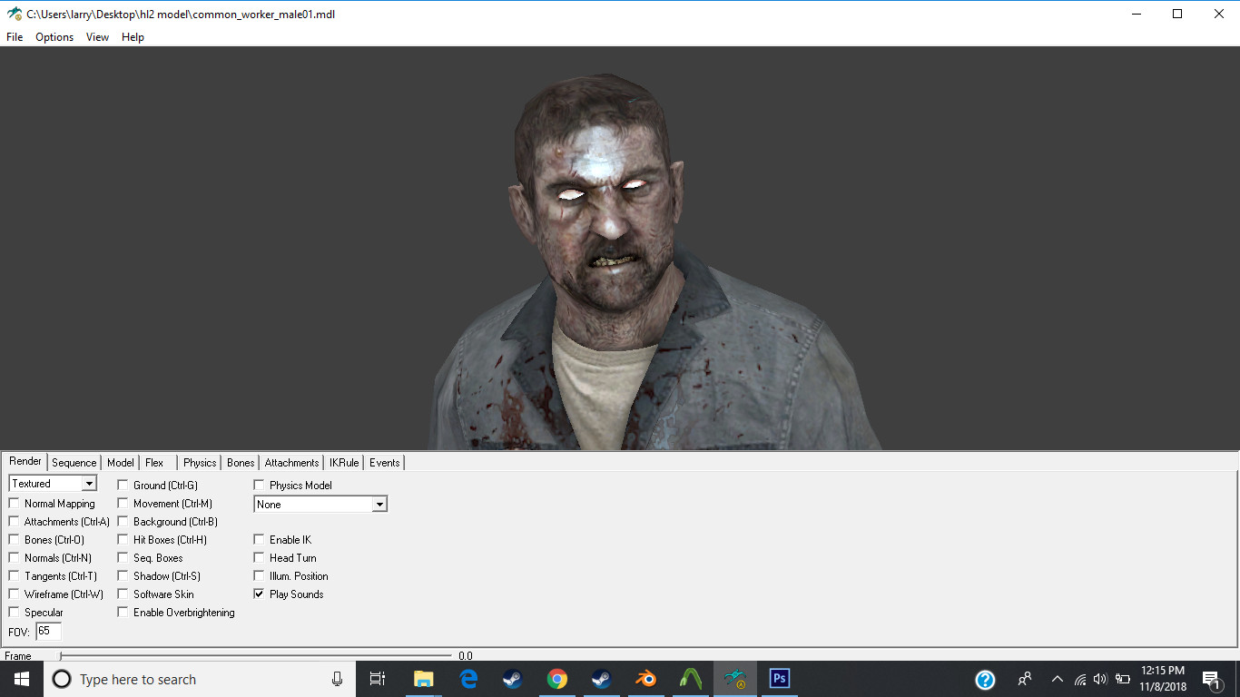 Beta style worker head Mod for Left 4 Dead 2 | L4D2 Mods