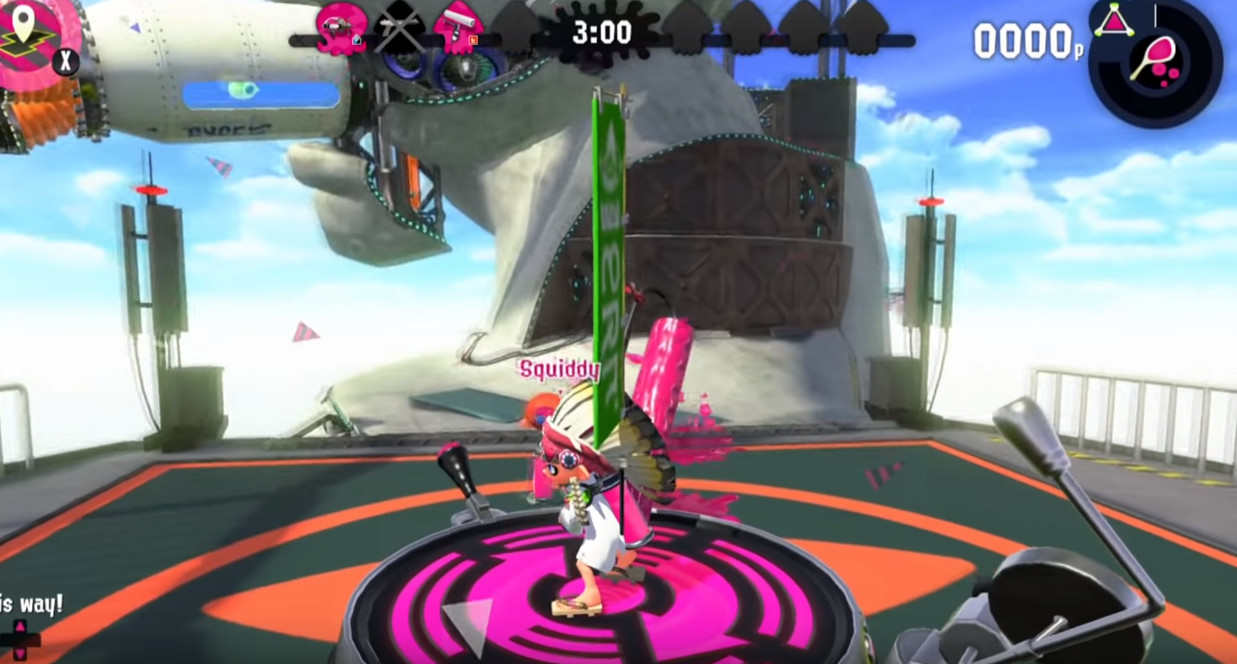 Playable NILS Statue On Turf Wars! [Splatoon 2] [Mods]