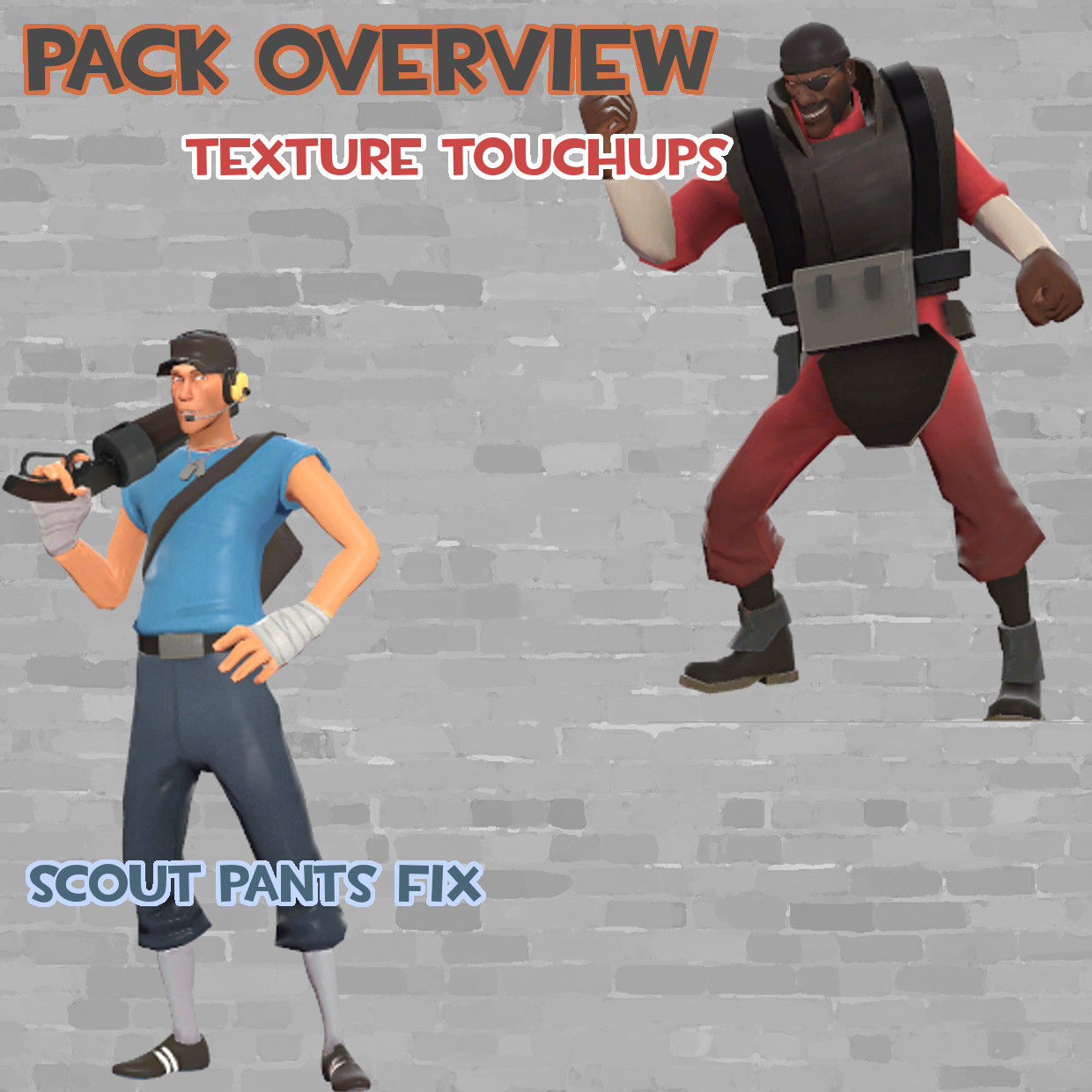 Model Overhaul Pack Mod for Team Fortress 2 | TF2 Mods