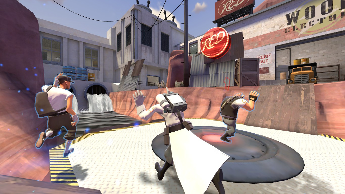 Purple Vs White Team Mod for Team Fortress 2 | TF2 Mods