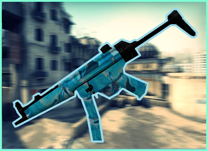 MP5 Water Mod for Counter-Strike 1.6 | CS1.6 Mods