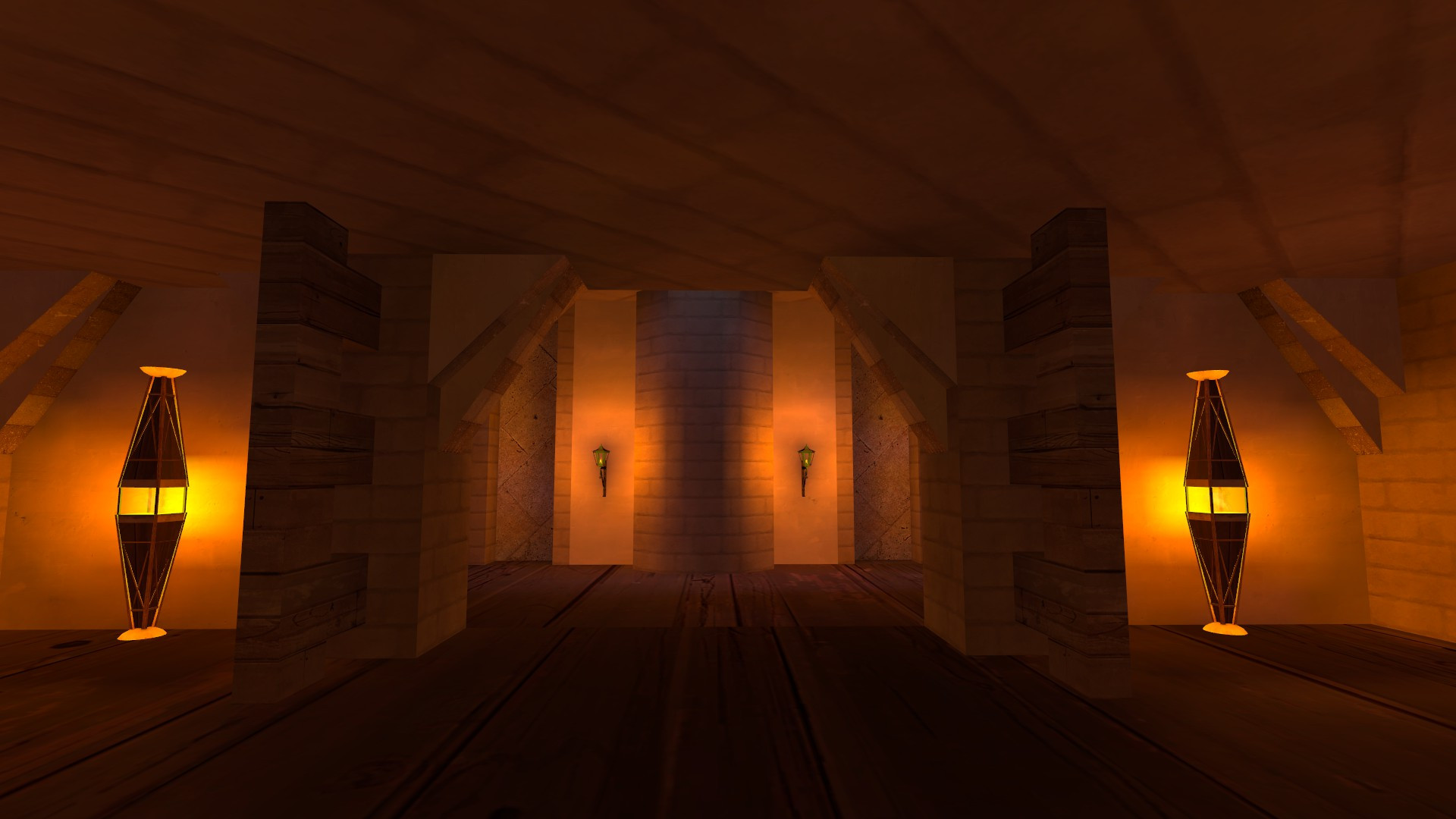 Cobblestone Courtyard Mod for Team Fortress 2 | TF2 Mods