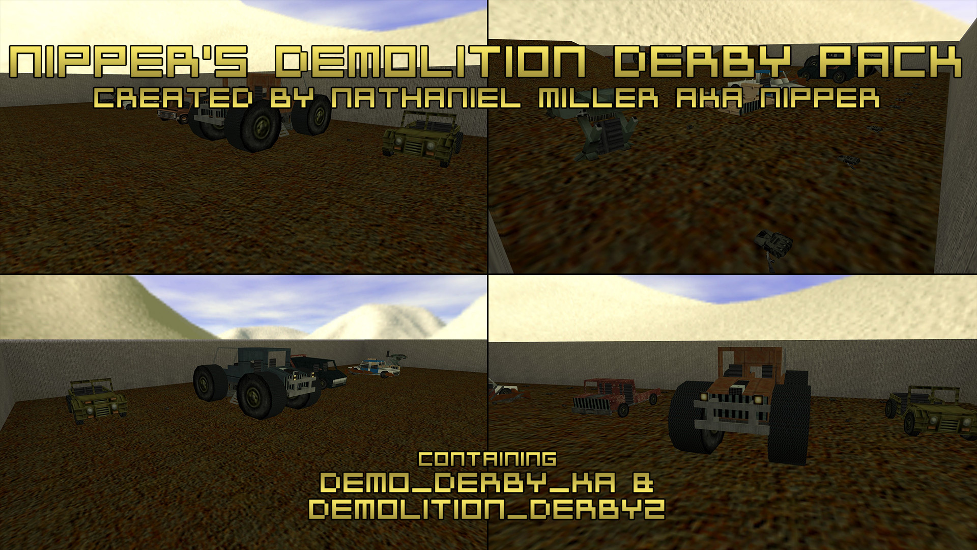 NIPPER's Demolition Derby Pack [Counter-Strike 1.6] [Mods]