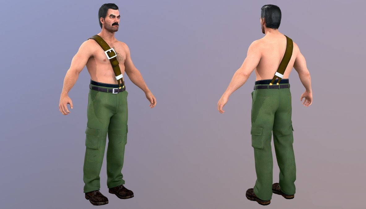 Frank West - Mike Haggar Costume [Counter-Strike: Global Offensive] [Mods]