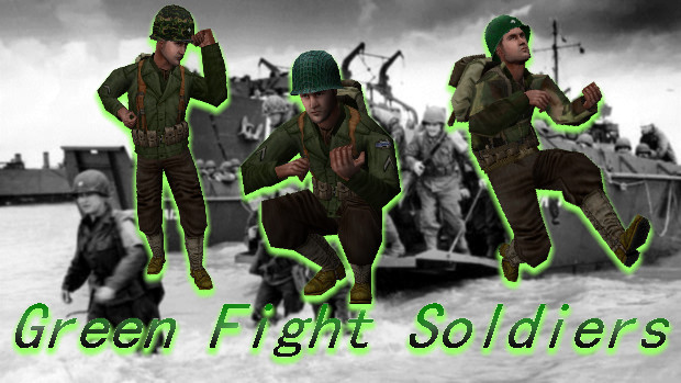 Green Fight Soldiers Mod for Day of Defeat | DoD Mods