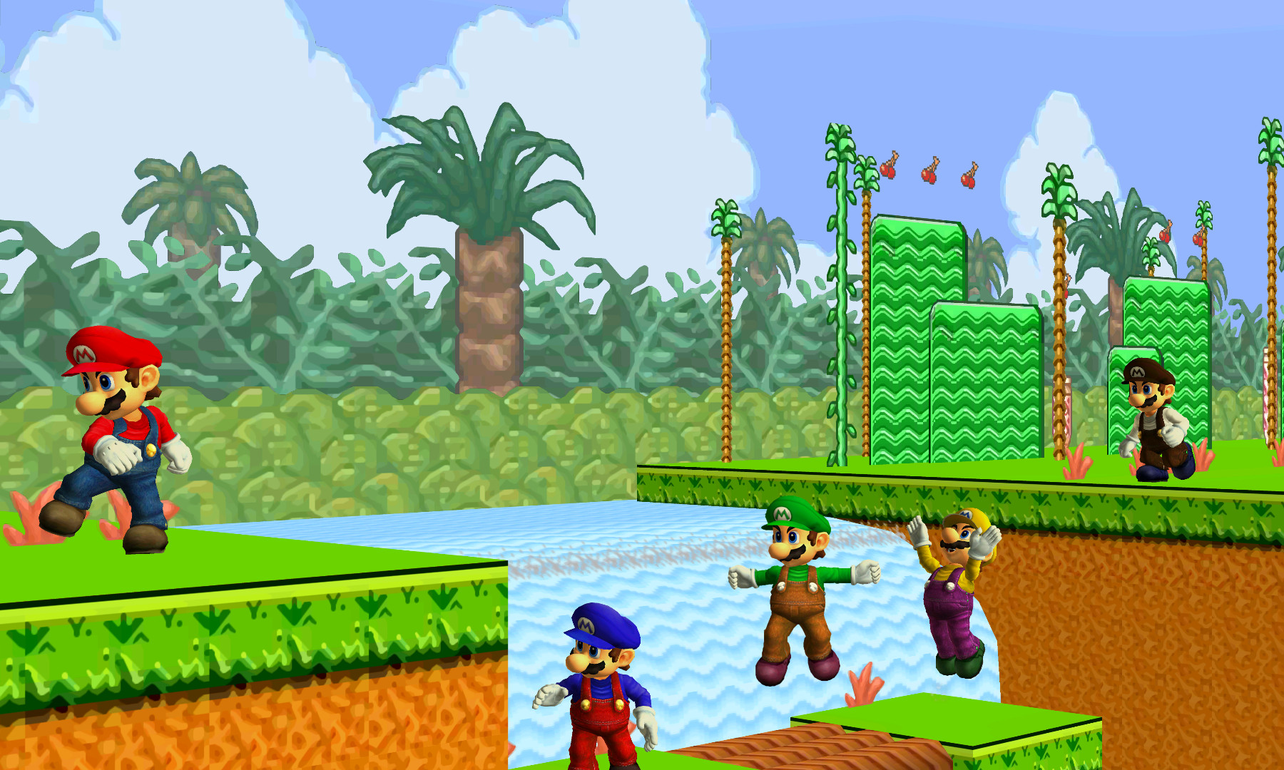 [Smash 2/Melee] Mario Mod for Super Smash Bros. (3DS) | SSB3DS Mods