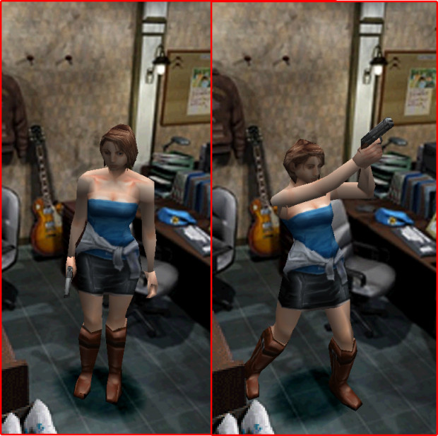 Jill RE5/RERemake face skin (Julia Voth) for RE3 Mod for Resident Evil ...