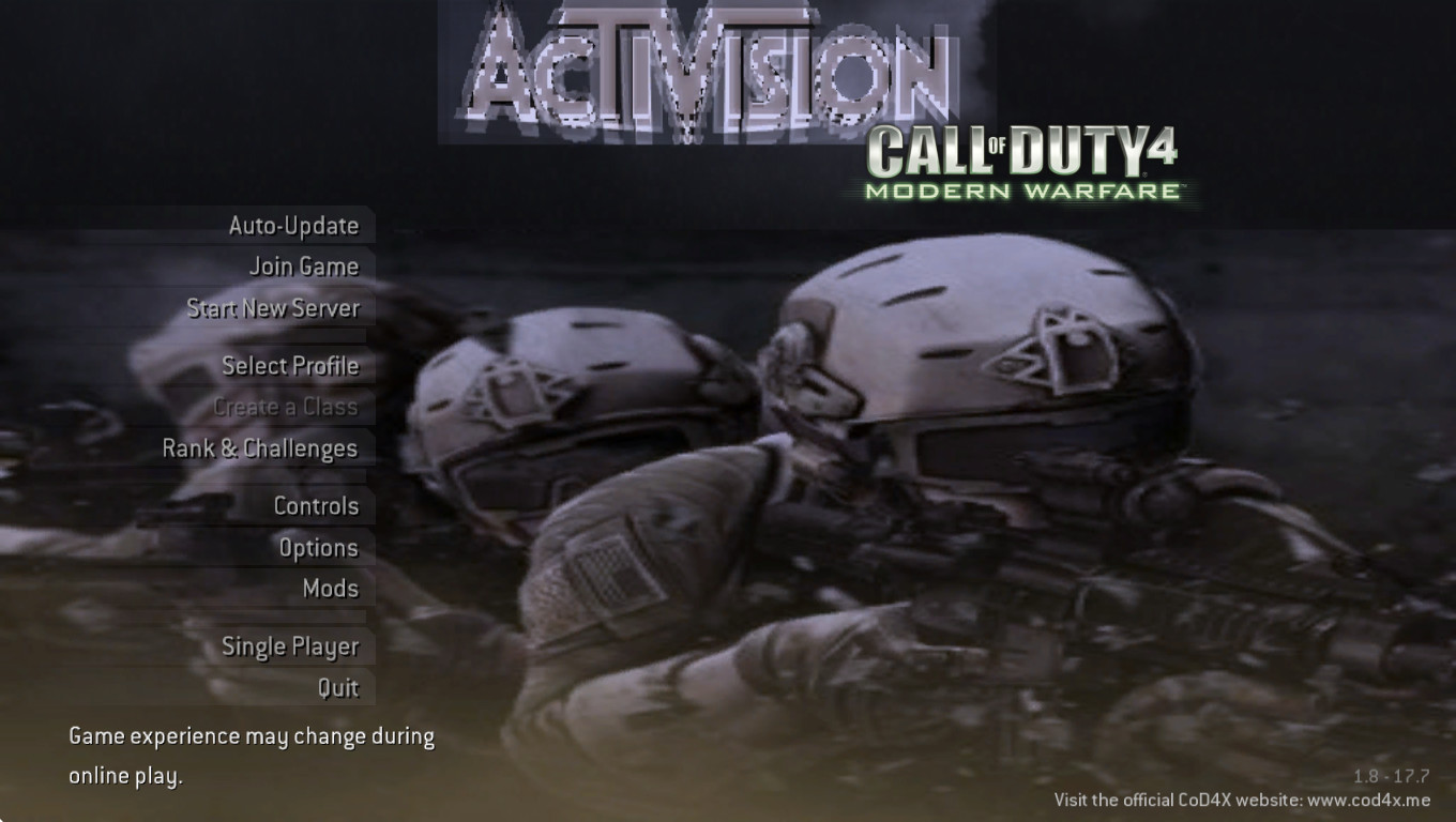 America's army:Proving Grounds menu Mod for Call of Duty 4: Modern ...