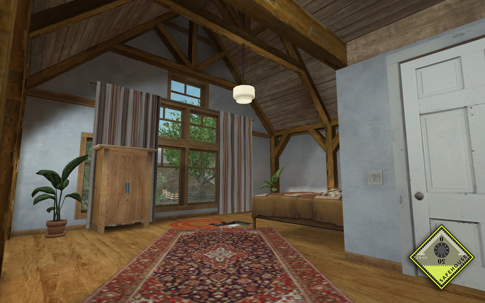 de_safehouse_csgo Mod for Counter-Strike 1.6 | CS1.6 Mods