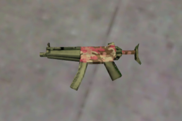 MP5 Pink Camo Mod for Counter-Strike 1.6 | CS1.6 Mods
