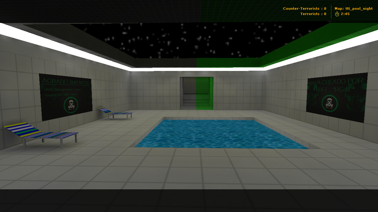 ttt_pool_night [Counter-Strike 1.6] [Mods]