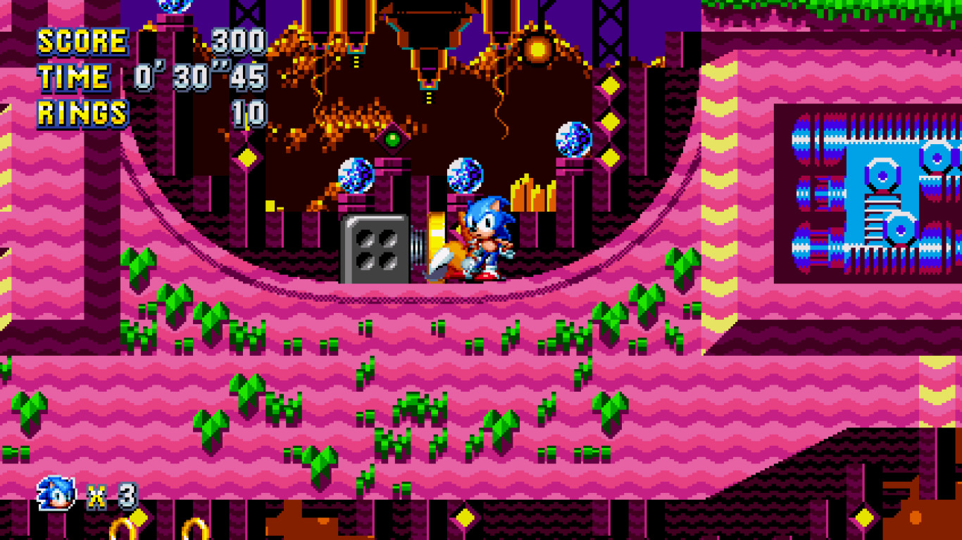 Collision Chaos Present v1.1 Mod for Sonic Mania | SM Mods