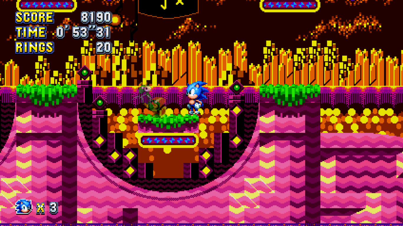 Collision Chaos Present v1.1 Mod for Sonic Mania | SM Mods