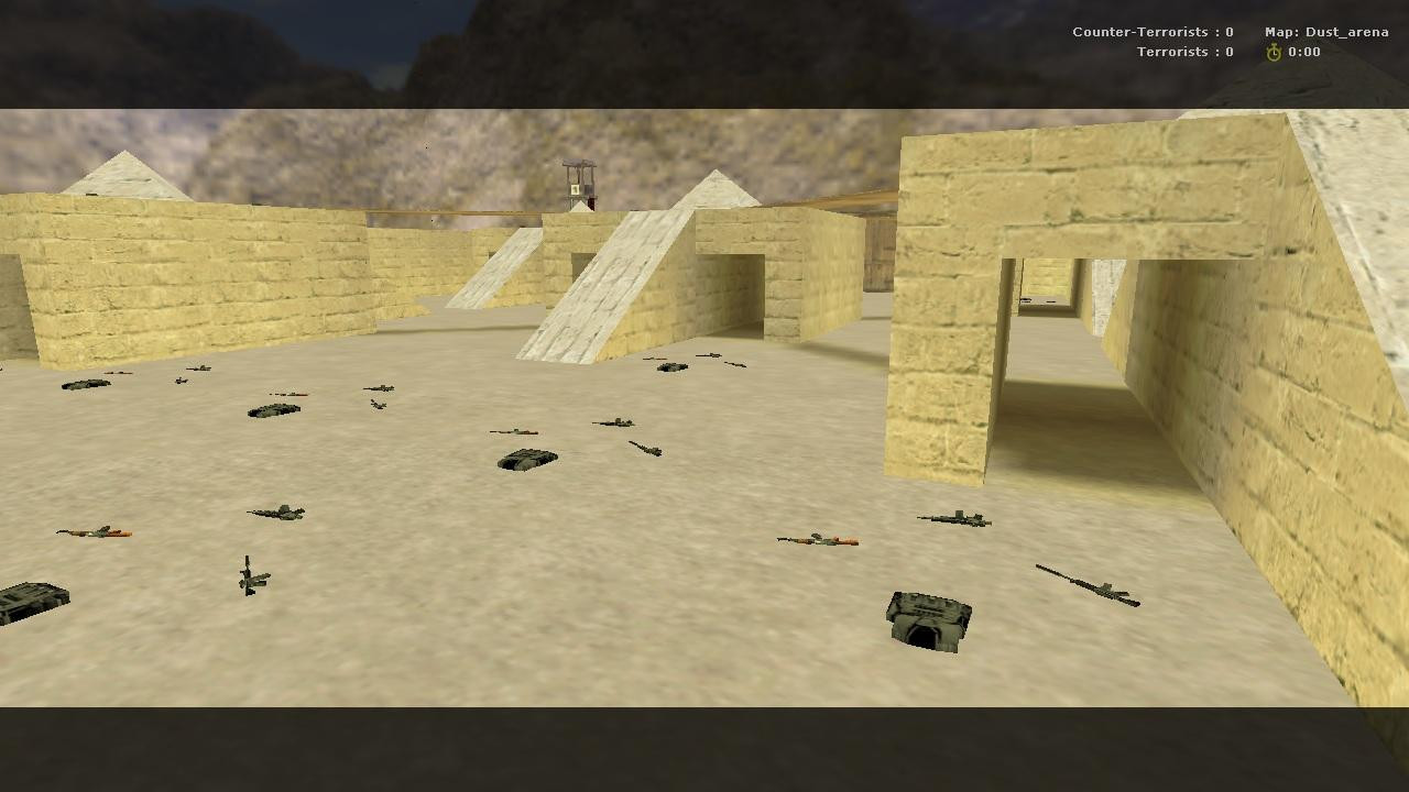 Dust_arena(CS1.6_map) Mod for Counter-Strike 1.6 | CS1.6 Mods