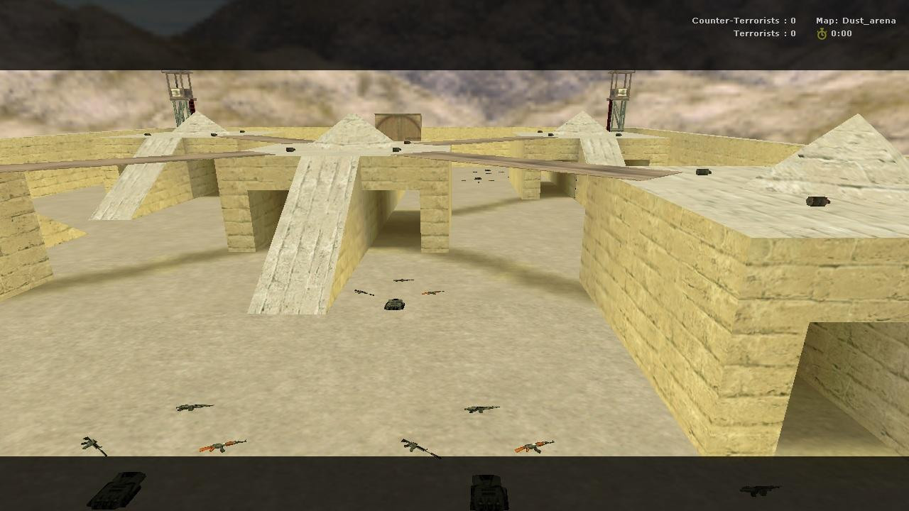 Dust_arena(CS1.6_map) Mod for Counter-Strike 1.6 | CS1.6 Mods