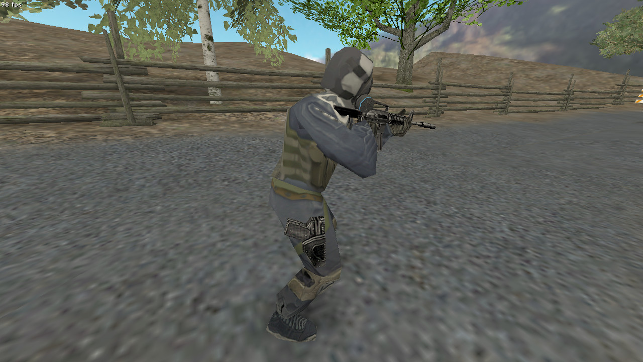 Default SAS with CS:GO New SAS skin Mod for Counter-Strike 1.6 | CS1.6 Mods