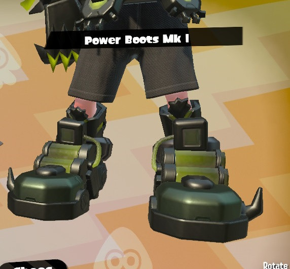 CoroCoro Mech Armor Over Power MK1 set [Splatoon 2] [Mods]