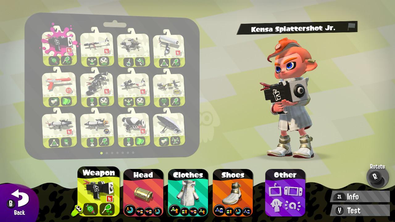 Emperor Gear Set (Model Swap) [Splatoon 2] [Mods]