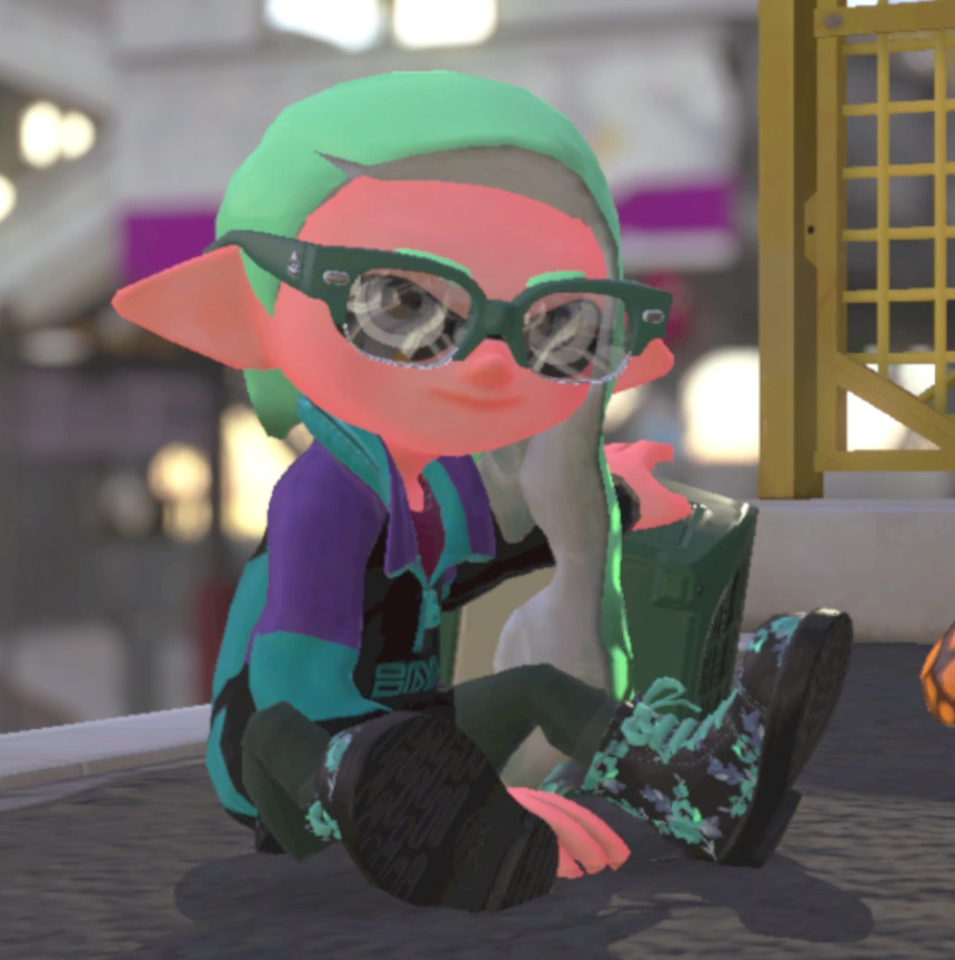 Negative Pearl Punk Crowns Mod for Splatoon 2 | Splatoon 2 Mods