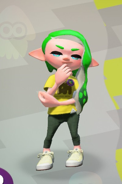 Annie's Pupils + Eyelids For Inkling Girl. Mod for Splatoon 2 ...