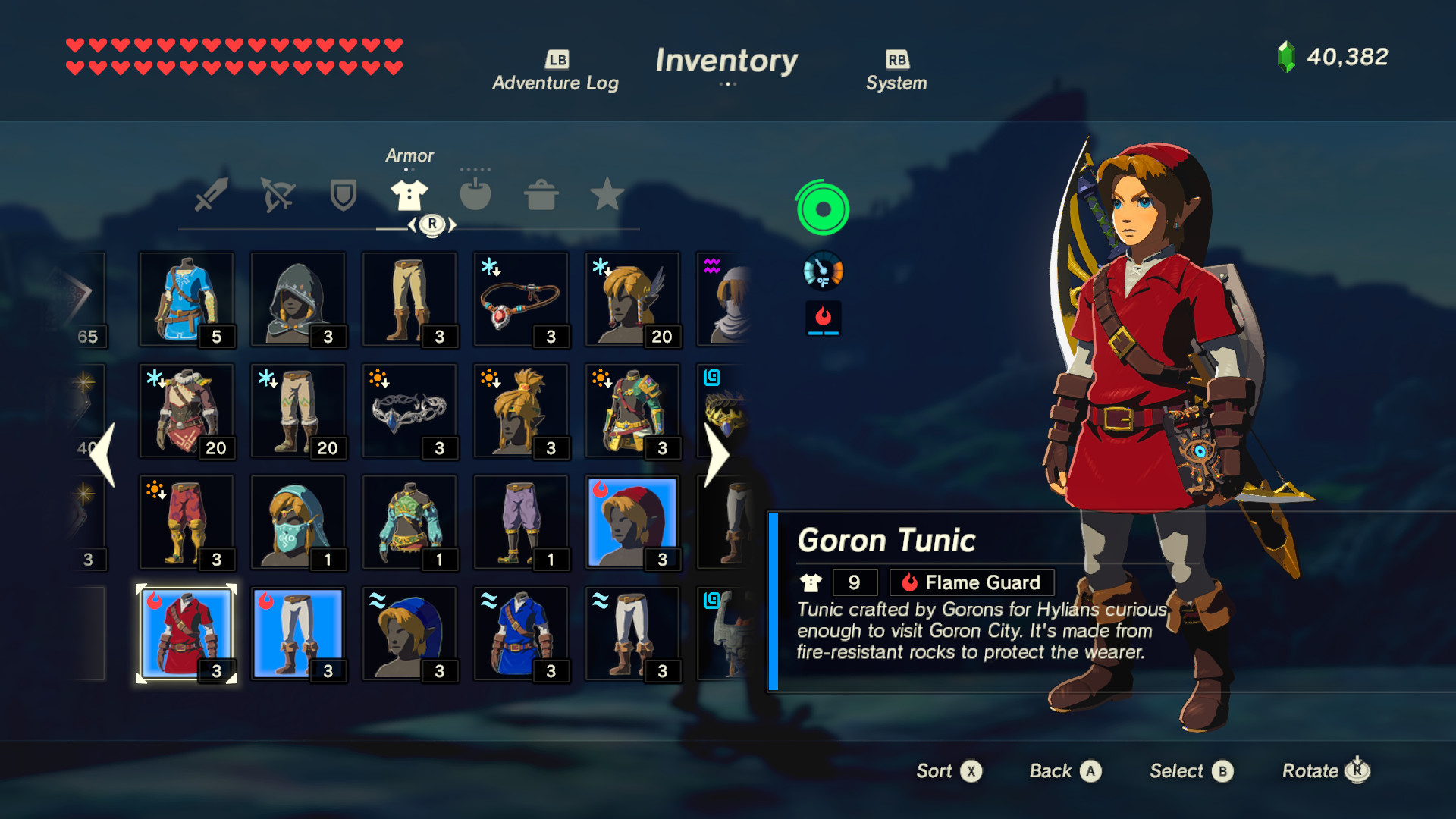 OOT Goron and Zora Tunic Replacements Mod for The Legend of Zelda ...