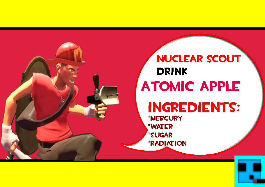 Nuclear Scout Drink + Skin Critacola [Team Fortress 2] [Mods]