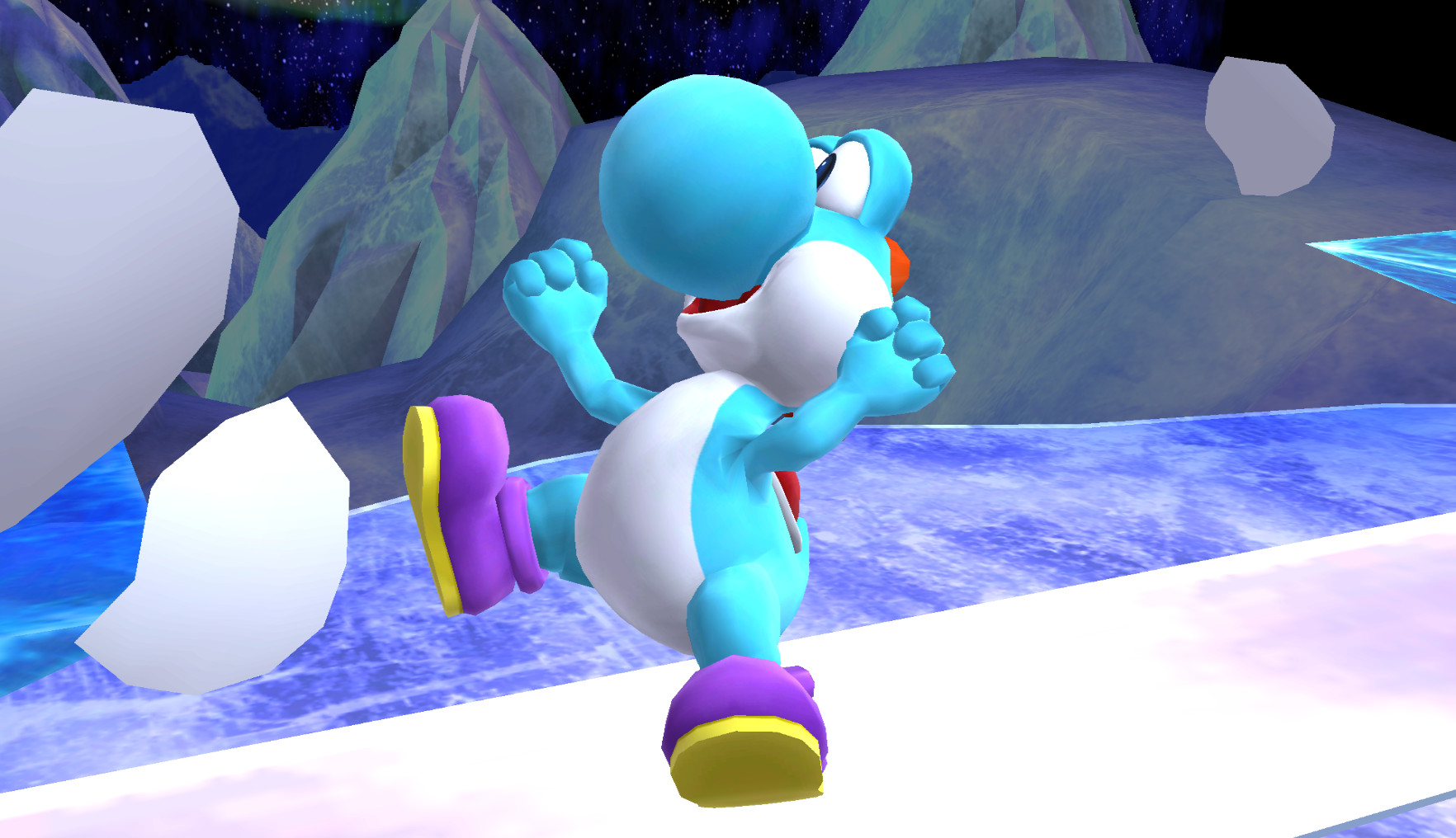 Smash 3 Yoshi [Super Smash Bros. Brawl] [Mods]