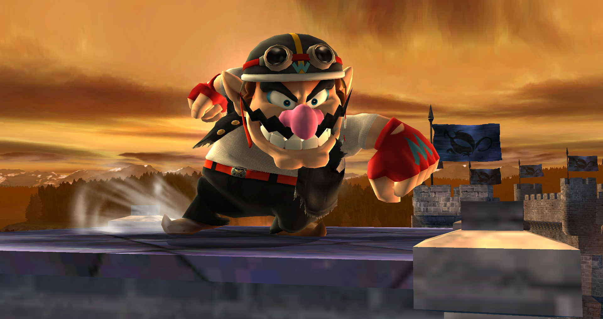 Smash 3 Wario [Super Smash Bros. Brawl] [Mods]