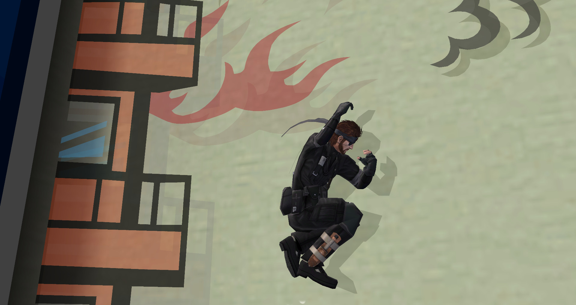 Smash 3 Naked Snake Mod for Super Smash Bros. Brawl | Brawl Mods