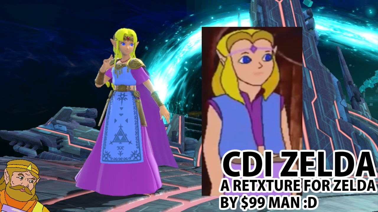 CDI Zelda Skin Mod for Super Smash Bros. Ultimate | SSBU Mods