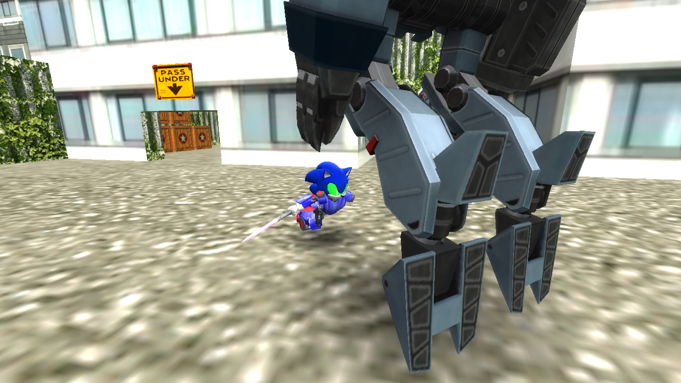 Autobot Sonic Mod for Sonic World | SW Mods