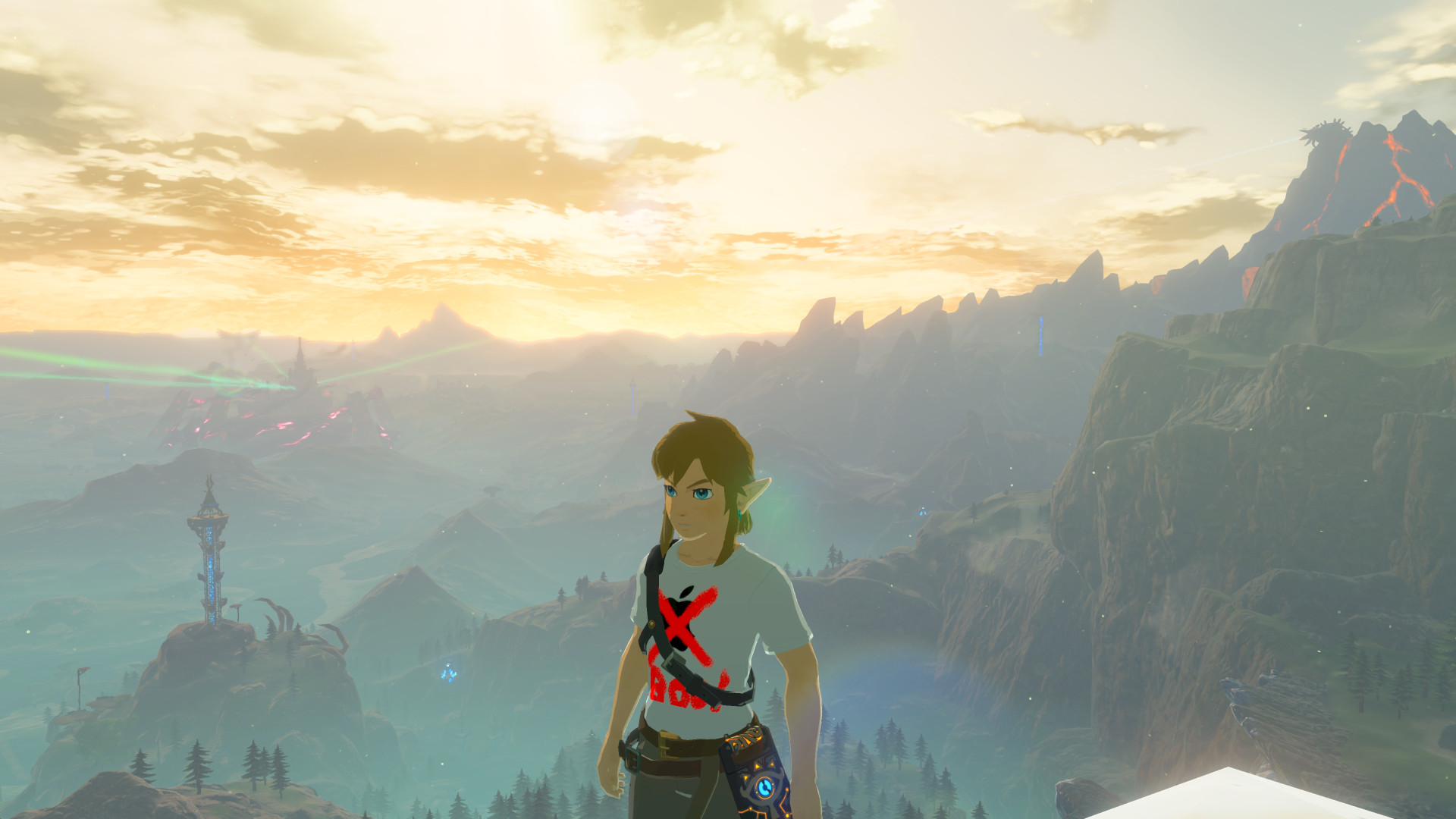 Link the Apple Booer Mod for The Legend of Zelda: Breath of the Wild ...