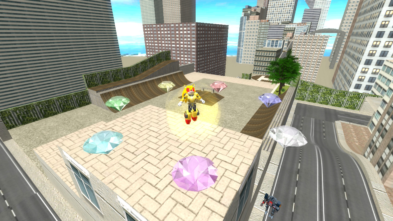 Autobot Sonic Mod for Sonic World | SW Mods