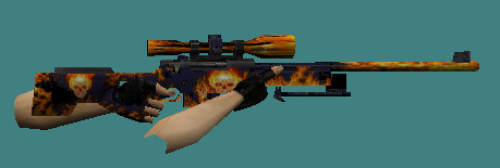 Flaming Hot Sniper AWP Mod for Counter-Strike 1.6 | CS1.6 Mods