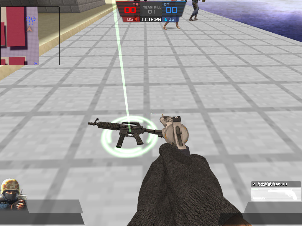 Colt 9mm SMG - RO 635 [Counter-Strike 1.6] [Mods]