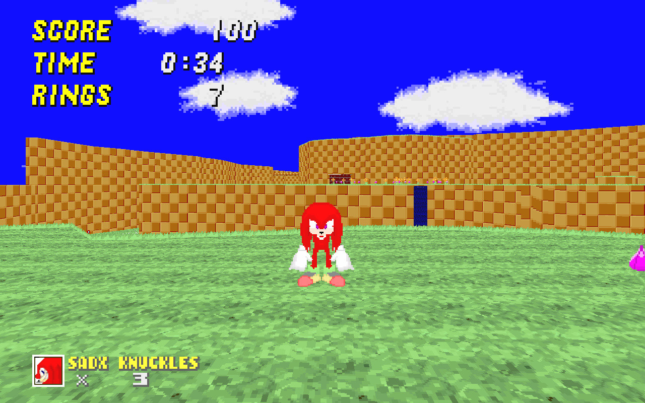 Sadx Knuckles for 2.1 Mod for Sonic Robo Blast 2 | SRB2 Mods