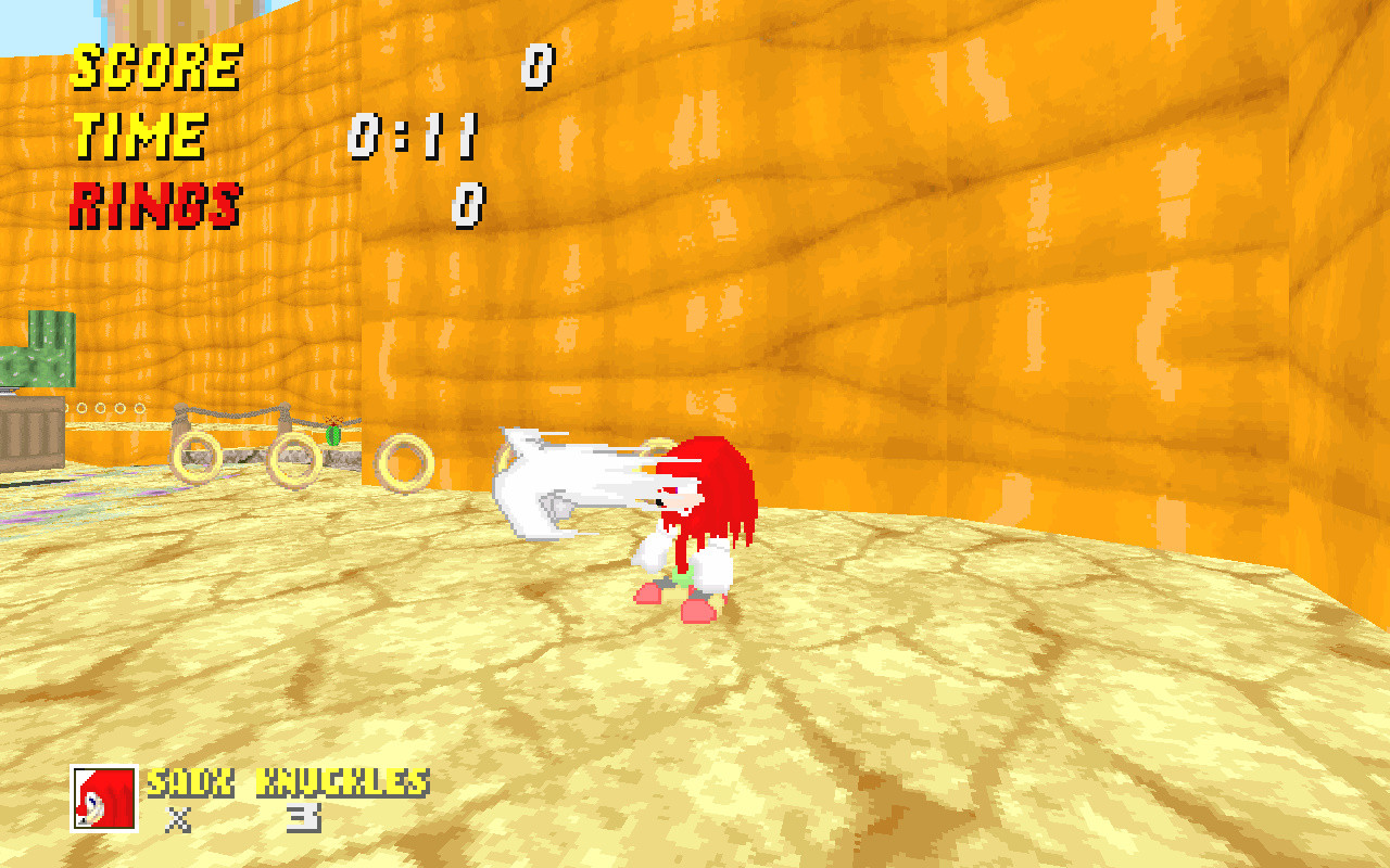 Sadx Knuckles for 2.1 Mod for Sonic Robo Blast 2 | SRB2 Mods