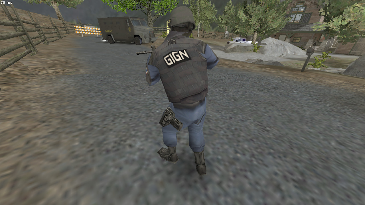 Default GIGN with CS:GO Skin Mod for Counter-Strike 1.6 | CS1.6 Mods