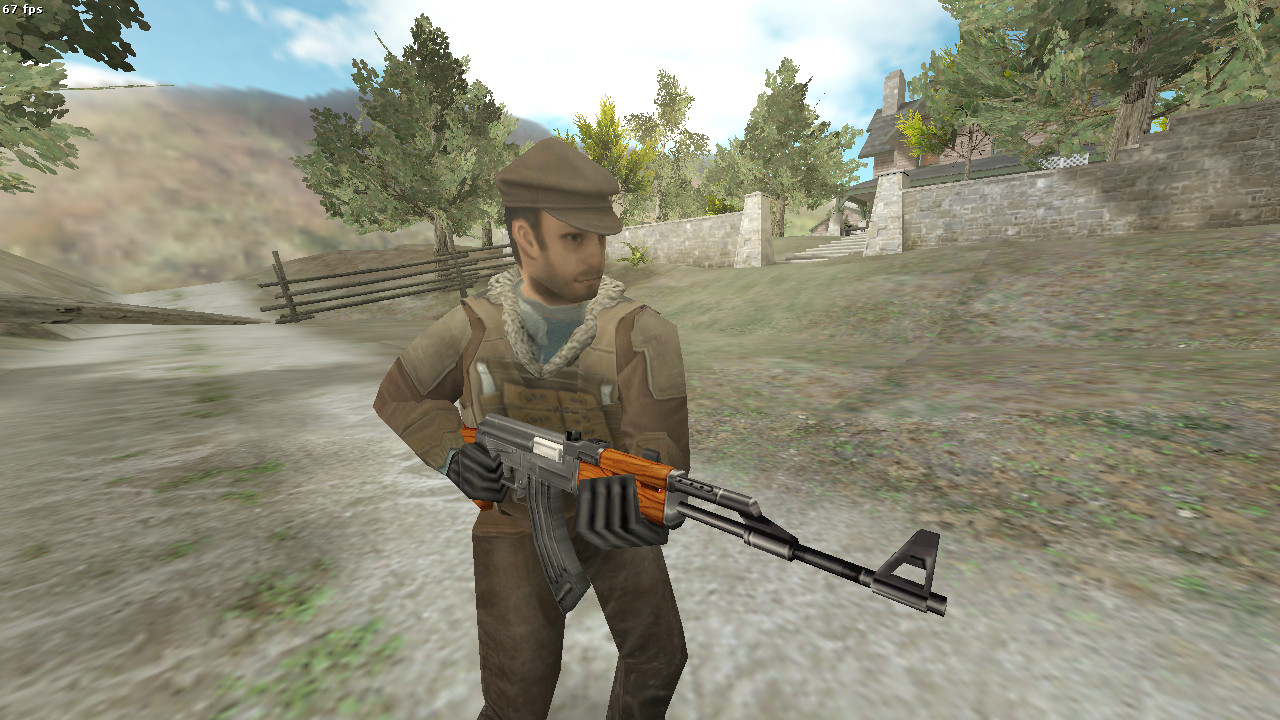 Default Guerilla with CS:GO Balkans skin Mod for Counter-Strike 1.6 ...