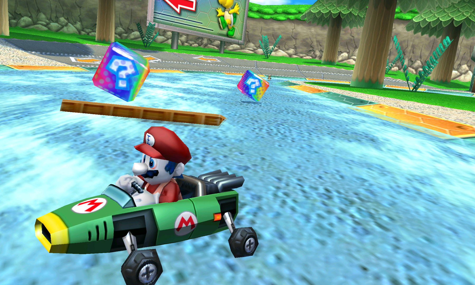 Grand Dad Mario V1.2 Mod for Mario Kart 7 | MK7 Mods