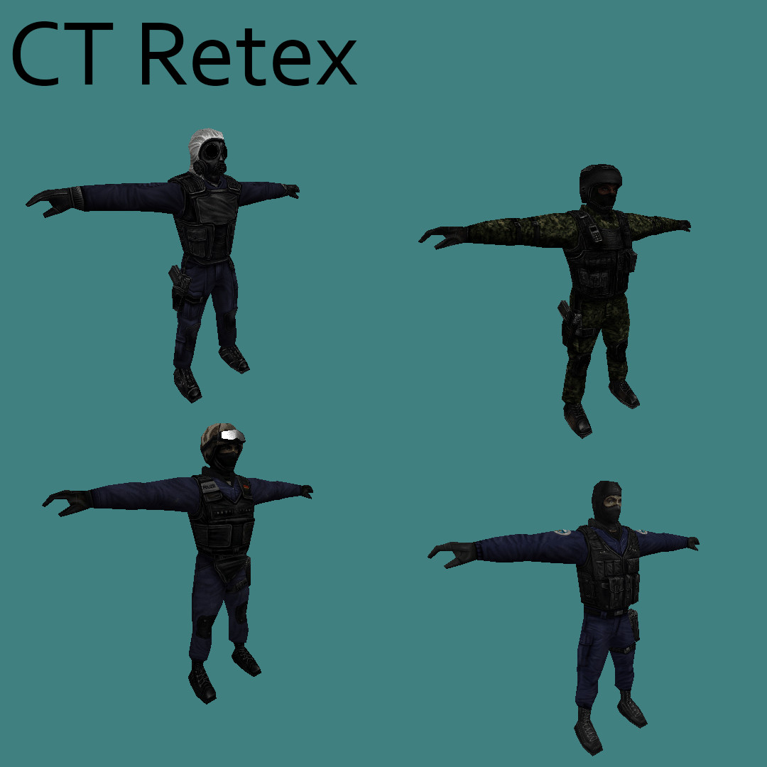 CT Retexture [Counter-Strike 1.6] [Mods]