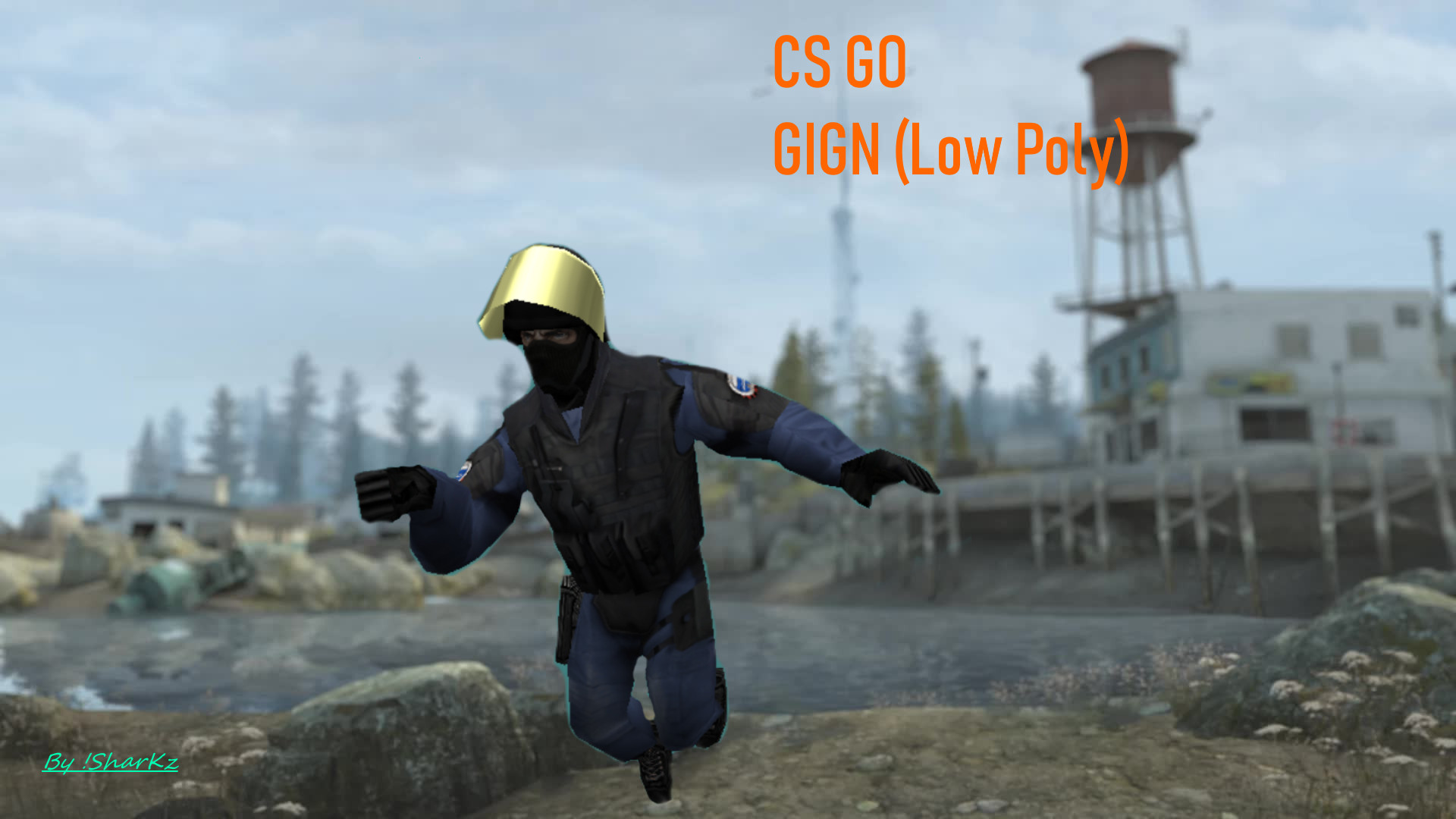 CS GO Gign (Low Poly) Mod for Counter-Strike 1.6 | CS1.6 Mods