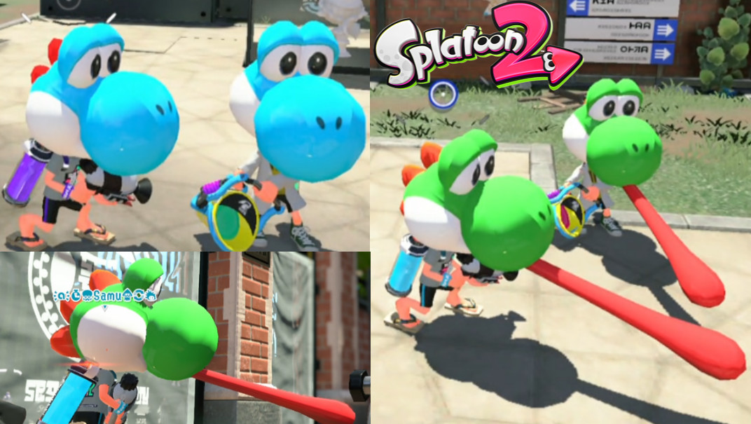 Yoshi Mask [Splatoon 2] [Mods]