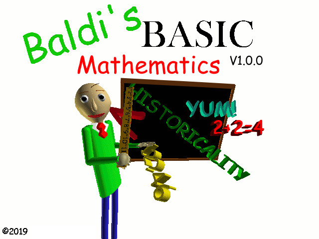 Baldi's Basic Mathematics Mod for Baldi's Basics | Baldi Mods