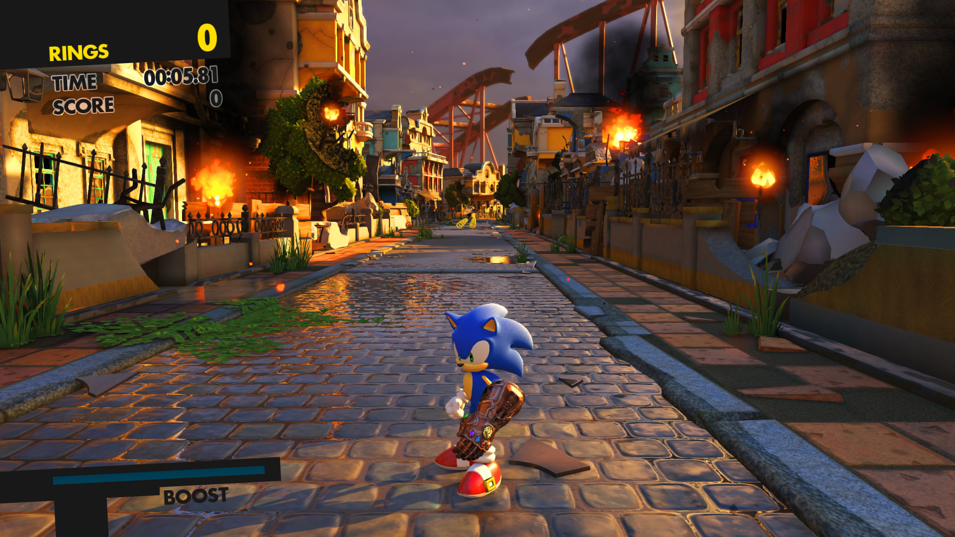 Infinity Gauntlet Sonic [Sonic Forces] [Mods]